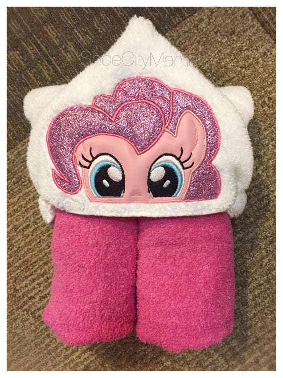 Pinkie Pie My Little Pony Hooded Towel Kids Beach Bath Pool