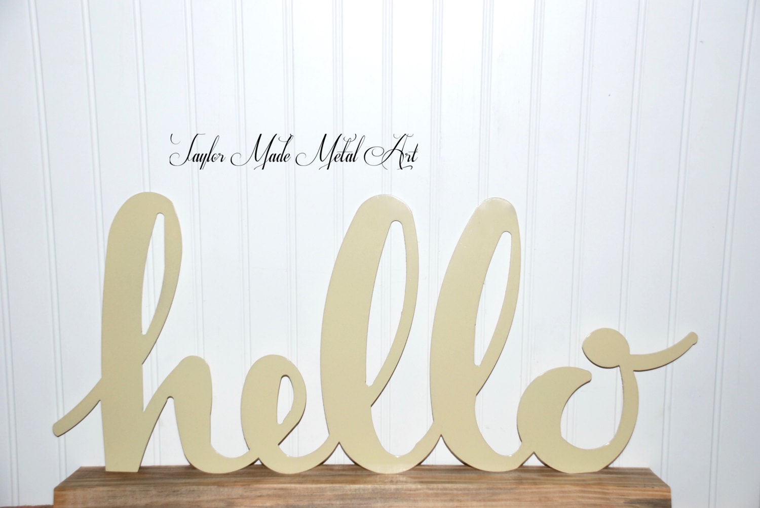 Hello Sign 27x12