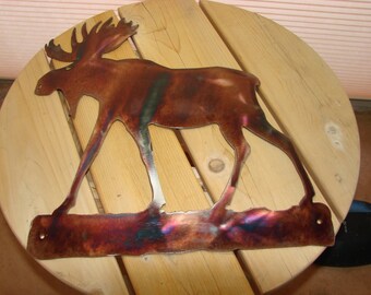 Moose wall hanging | Etsy