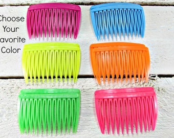 80s hair combs | Etsy