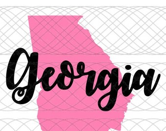 Georgia state svg | Etsy
