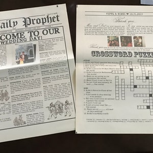 Custom newspaper | Etsy