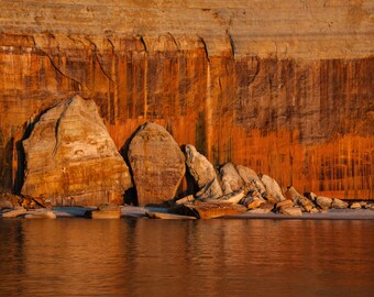 Grand Island East Channel Lighthouse by Munsing Pictured Rocks