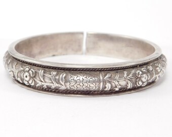 Repousse bracelet | Etsy