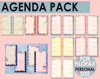 Printable Journal pages for FIlofax A5 size