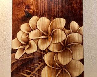 Stained Wood Aloha Signs