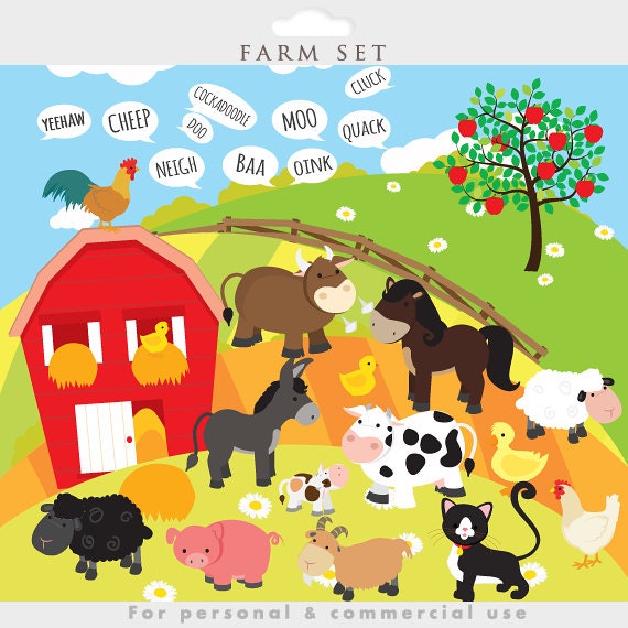 Farm animals clipart farm clip art animal farm animals