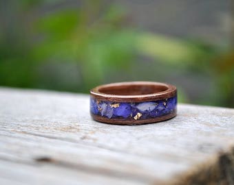 Mens wood ring | Etsy