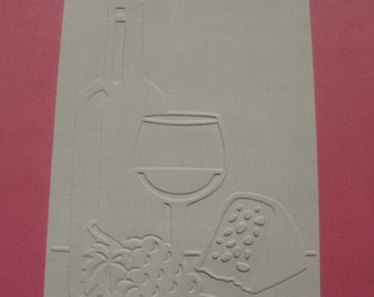 Embossed card stock | Etsy