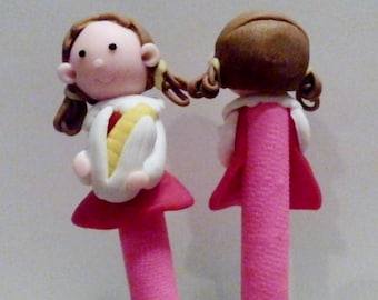 Miniature Cute Little Polymer Clay Fimo Figurine Kawaii