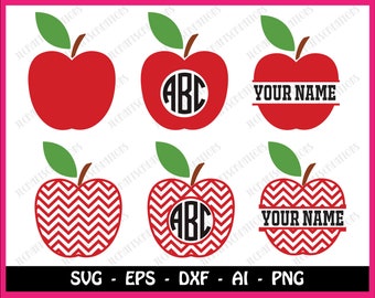 Chevron apple | Etsy