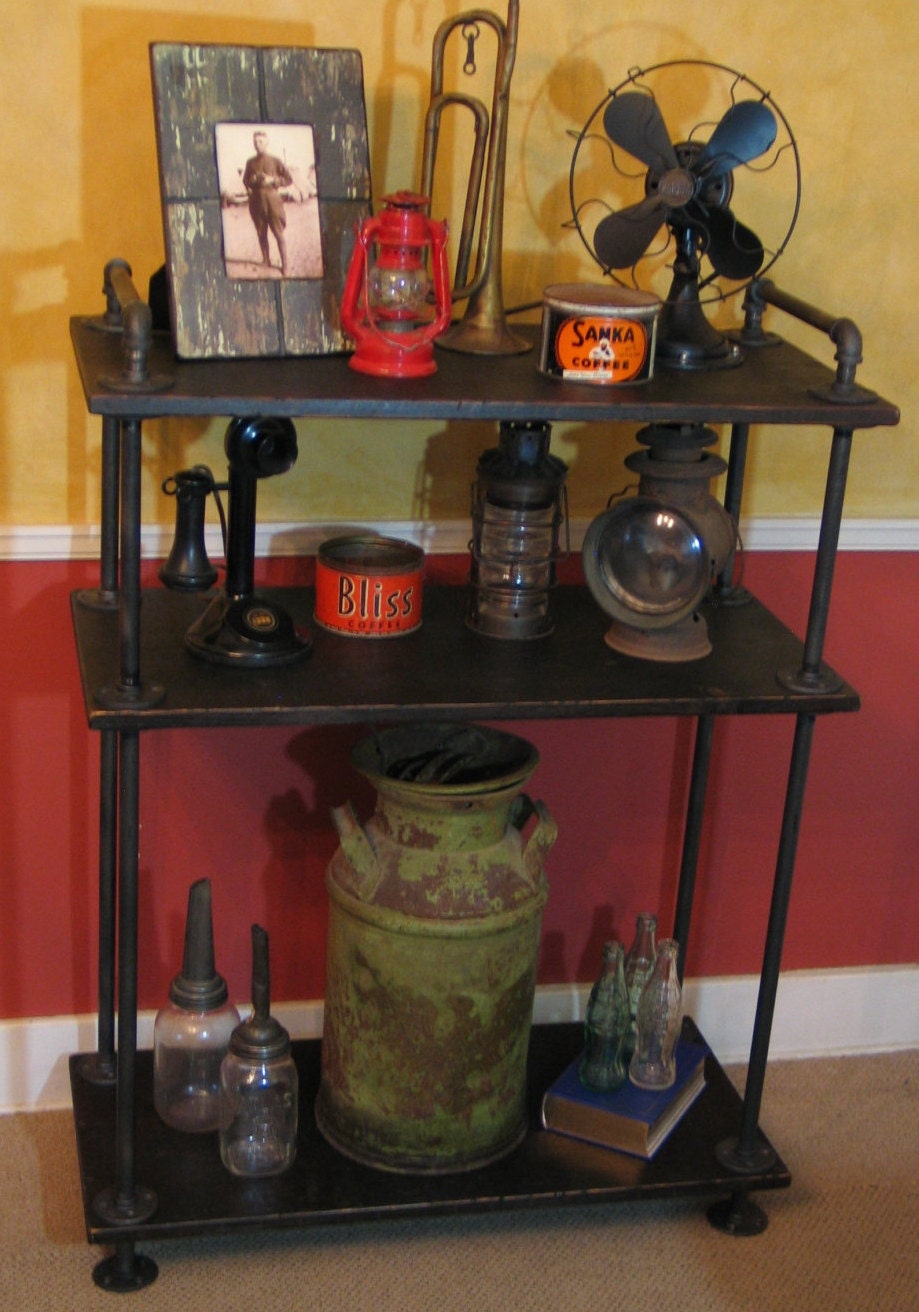 Industrial Display Shelves