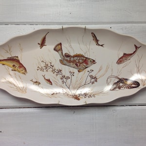 Fish serving platter | Etsy