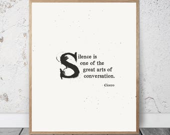 Cicero quote | Etsy
