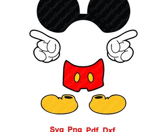 Mickey mouse svg | Etsy