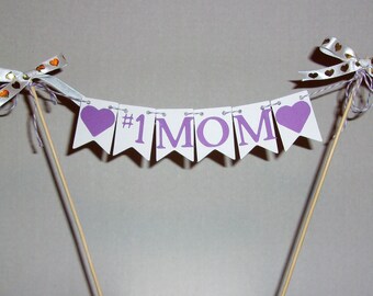 Mom cake topper | Etsy