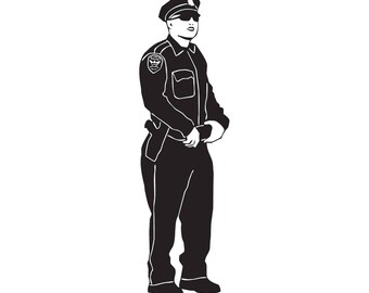 Police uniform svg | Etsy