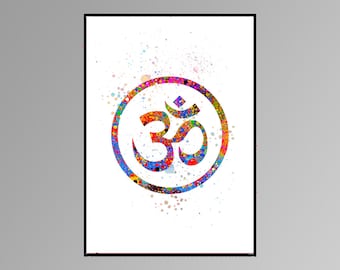 Aum painting | Etsy