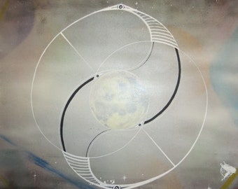 Magic Moon Key Glow Locket® Necklace