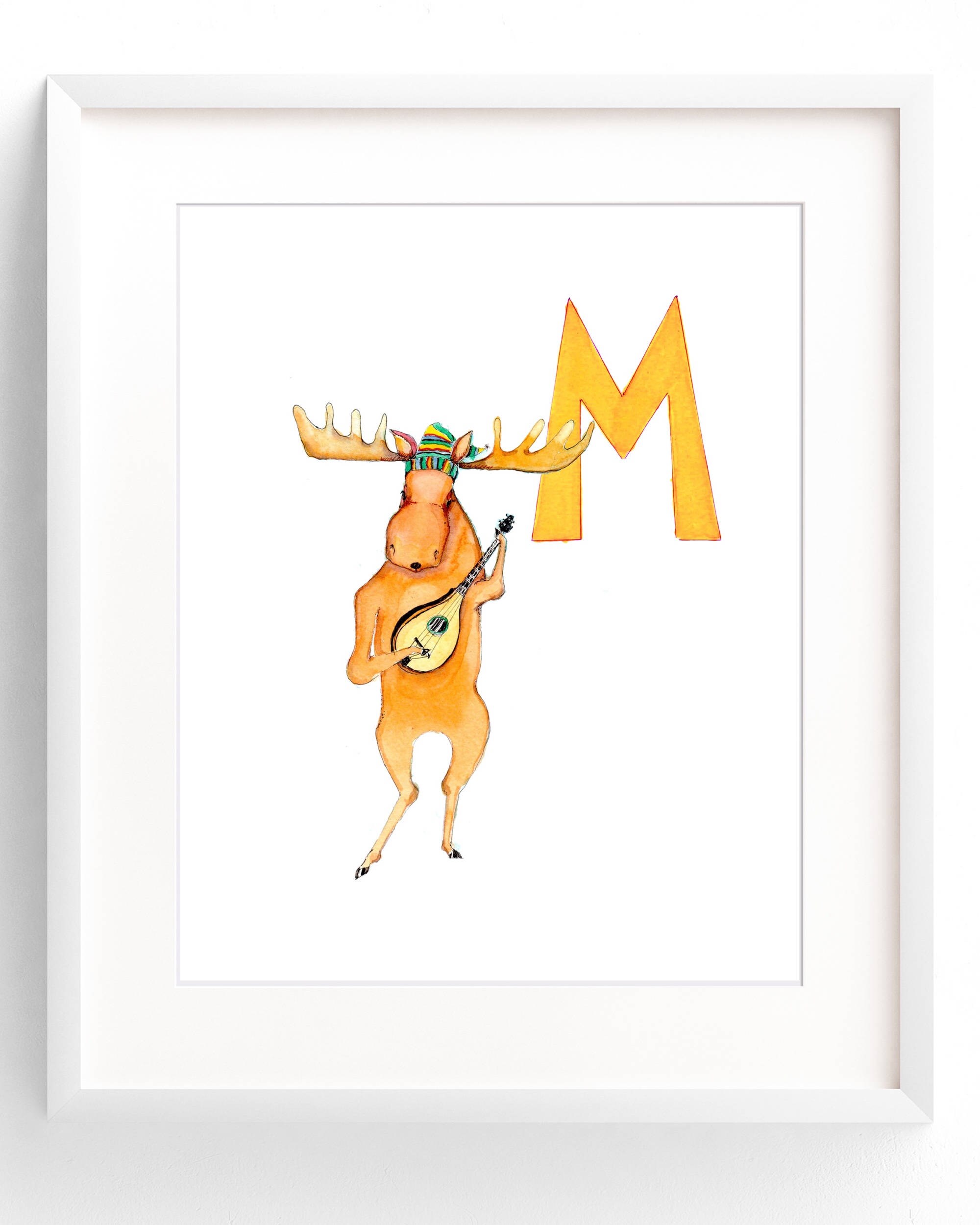 Moose-Alphabet letter