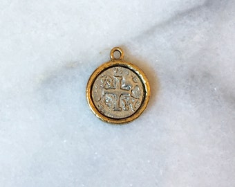 Cross coin | Etsy