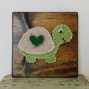 Turtle string art | Etsy