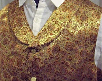 Brocade waistcoat | Etsy