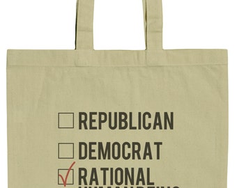 Political tote bag | Etsy
