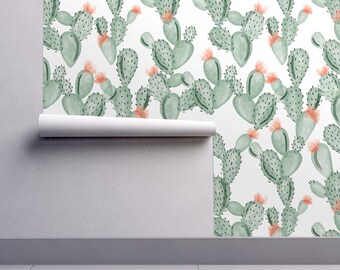 Cactus wallpaper | Etsy