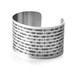 Binary Computer Coding Image Aluminium Geekery Cuff Jewelry