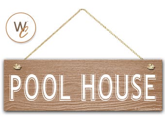 Pool house decor | Etsy