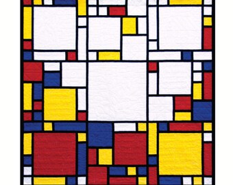 Mondrian pattern | Etsy