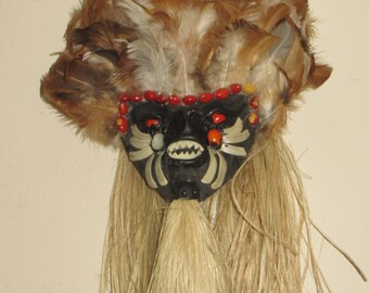 African mask demon | Etsy