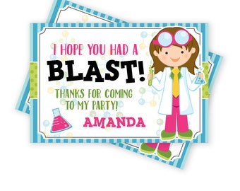 Scientist thank you | Etsy