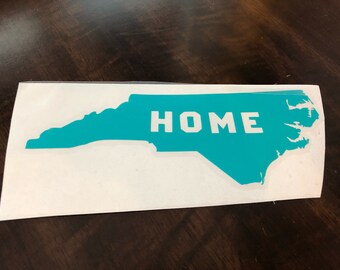 Home state decal | Etsy
