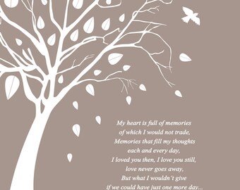 Miscarriage Memorial Poem-Loss of Unborn Child-Personalized
