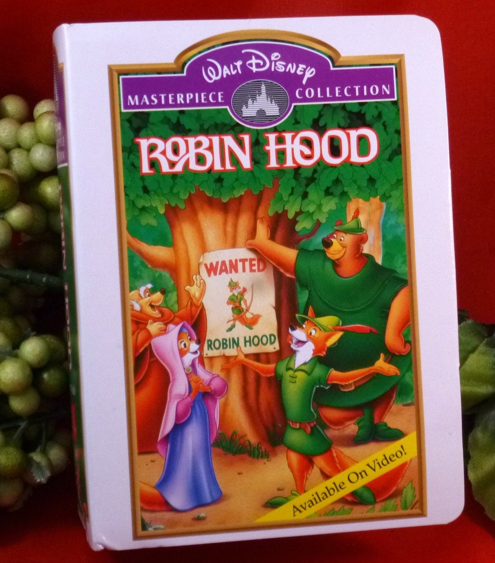 Vintage Walt Disney Masterpiece Collection Robin Hood Vintage