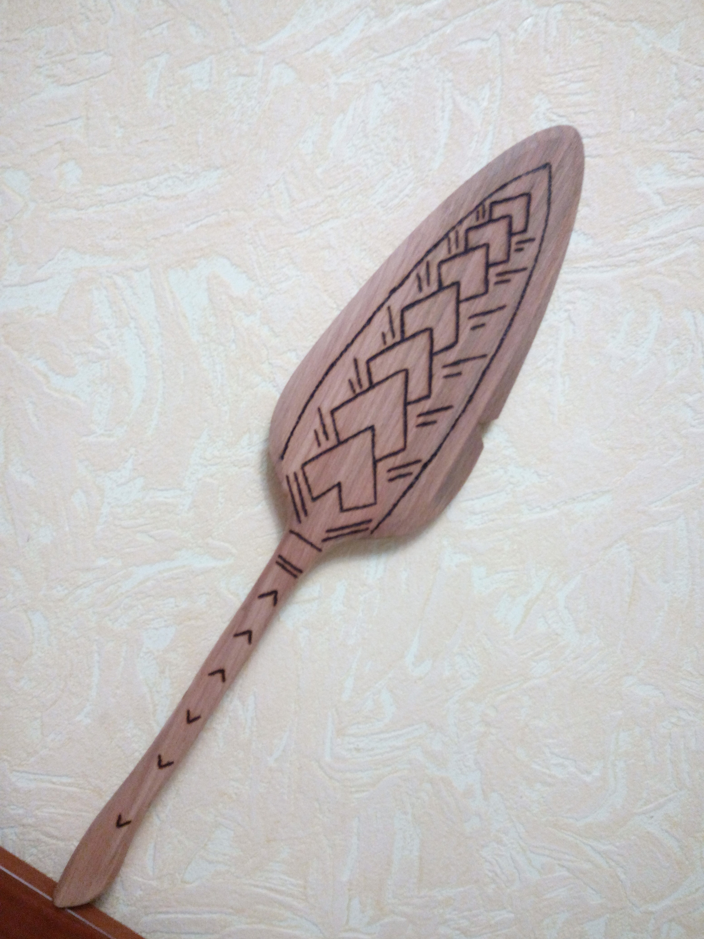 Handcrafted Moana Oar two options Moana paddle Wooden oar