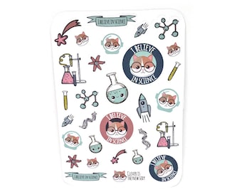 Science kawaii | Etsy