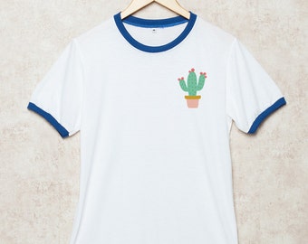 Cactus tshirt | Etsy