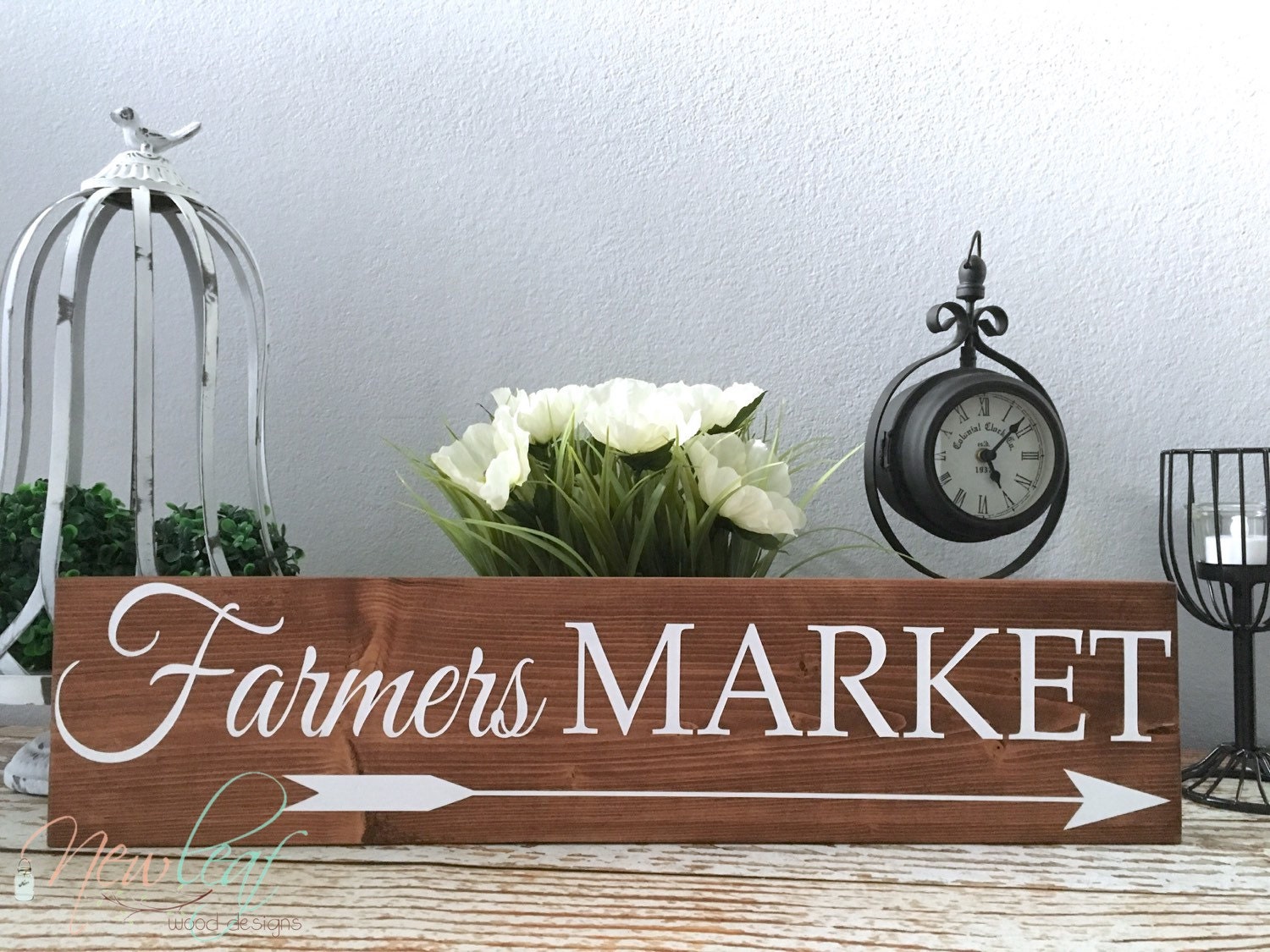 Farmers Market Sign Farmers Market Farmhouse Decor