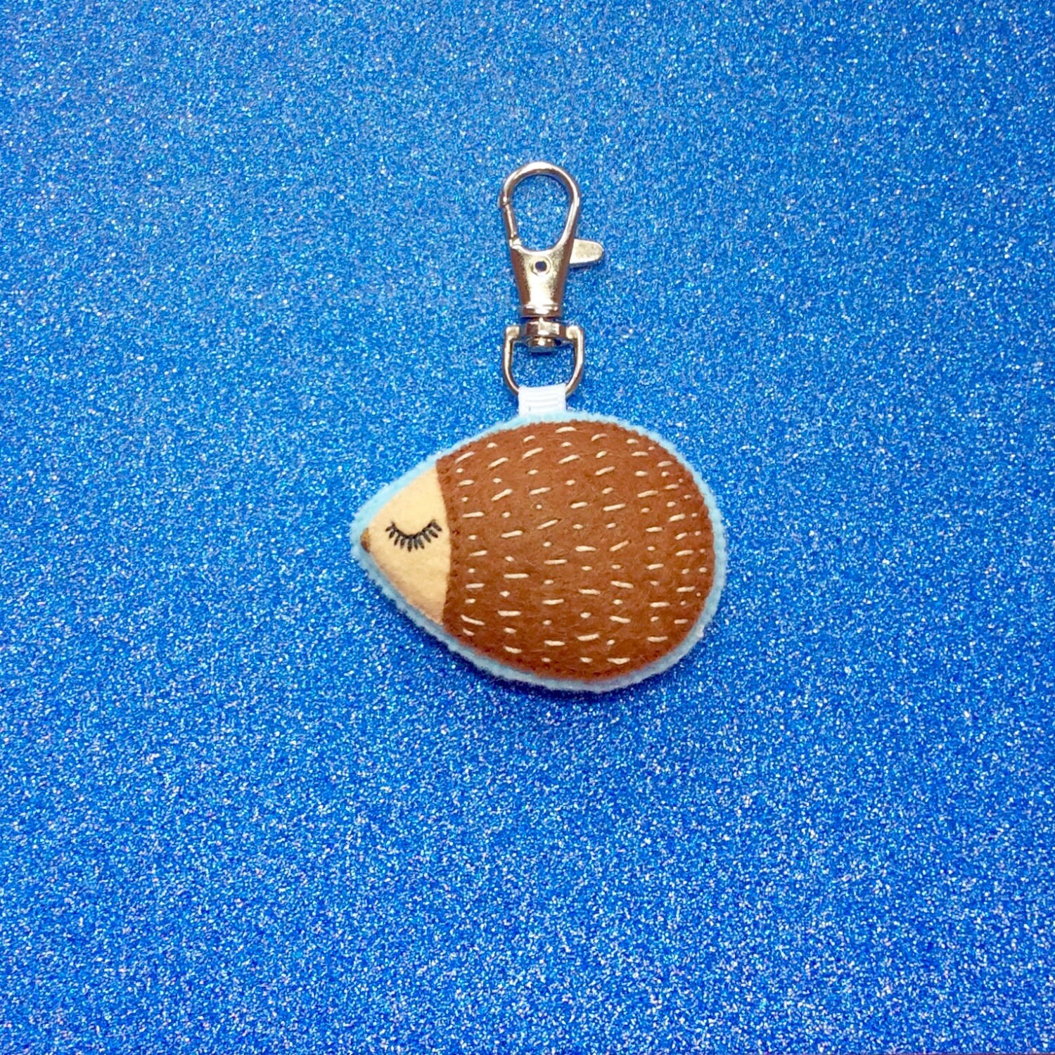 Hedgehog Keychain Hedgehog Accessory Cute Hedgehog