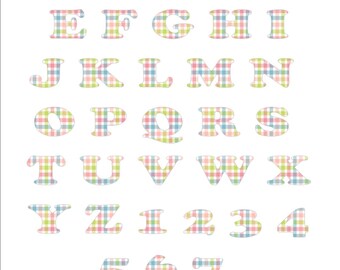 Letter stickers | Etsy