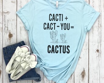 Cactus shirt | Etsy