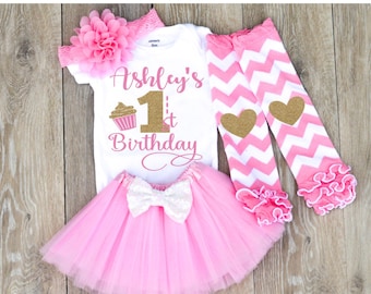 Girl birthday outfit | Etsy