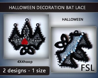 Lace bat | Etsy