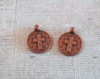 Cross coin | Etsy