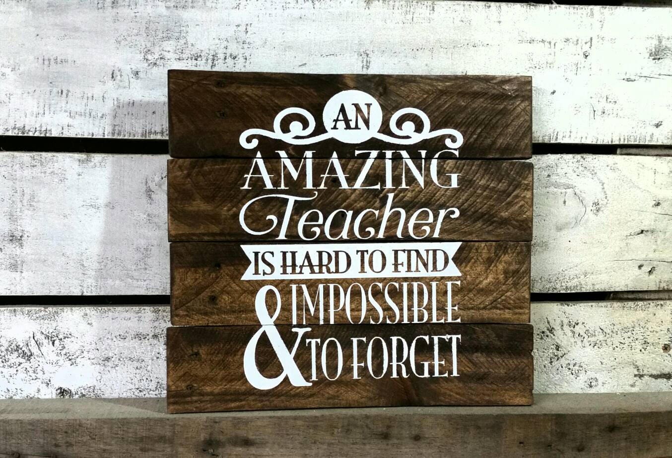 An Amazing Teacher is Hard to Find & Impossible to