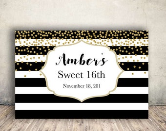 Birthday backdrop | Etsy