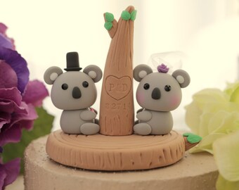 Koala cake topper | Etsy